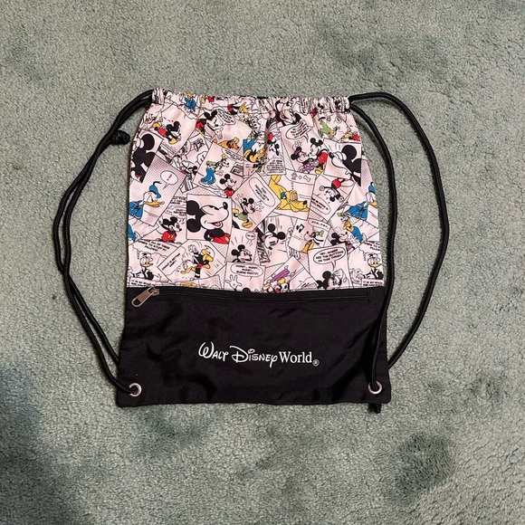 Disney | Bags | Walt Disney World Drawstring Bag | Poshmark